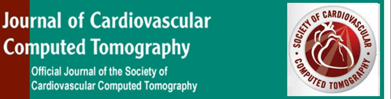 And now , a journal exclusively for cardiovascular CT scans ! | Dr.S ...