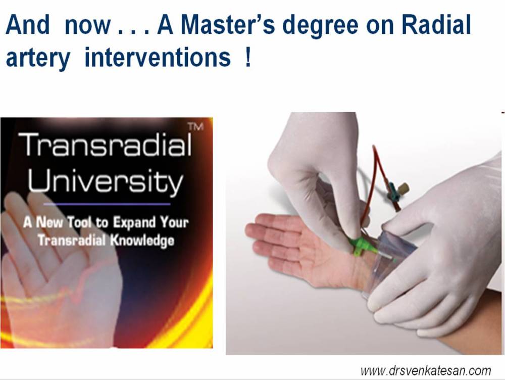 arrow radial kit | Dr.S.Venkatesan MD
