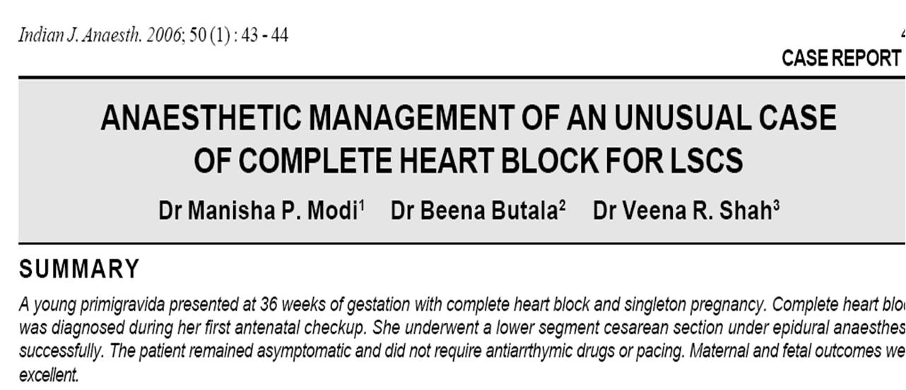 How to manage complete heart block during pregnancy ? | Dr.S.Venkatesan MD