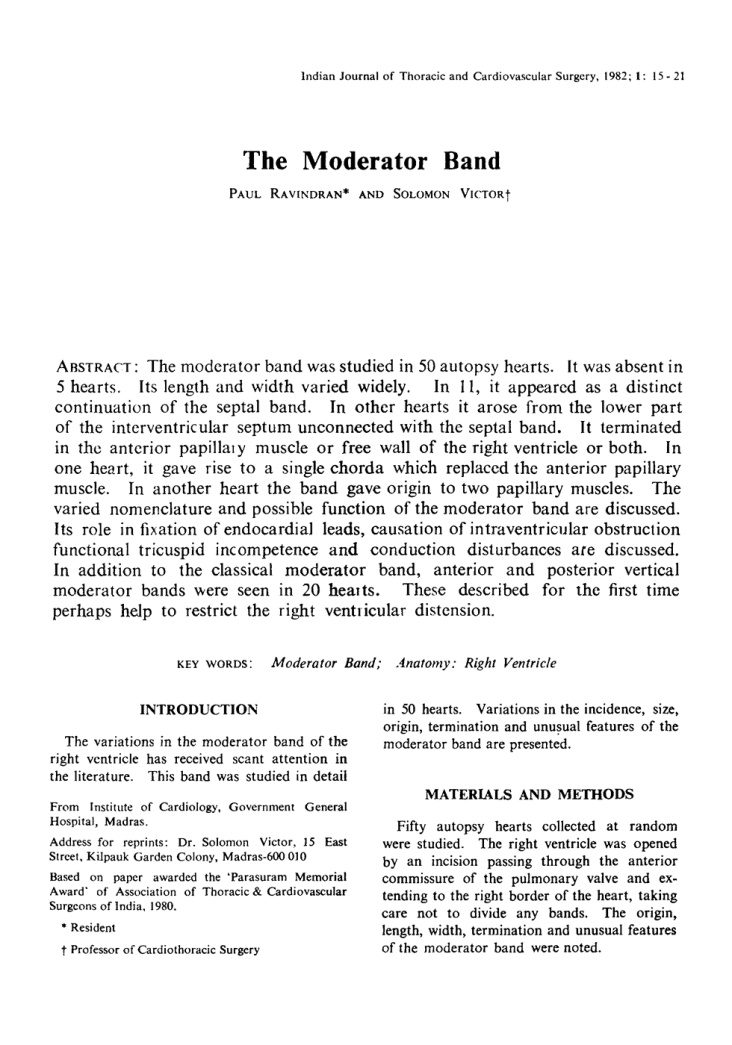 What is the function of moderator band of right ventricle ? | Dr.S ...