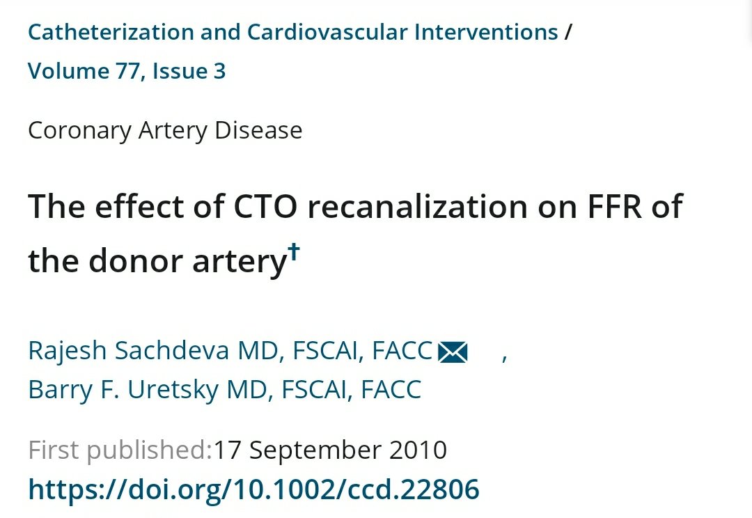 Effect of coronary collaterals on FFR measurement | Dr.S.Venkatesan MD